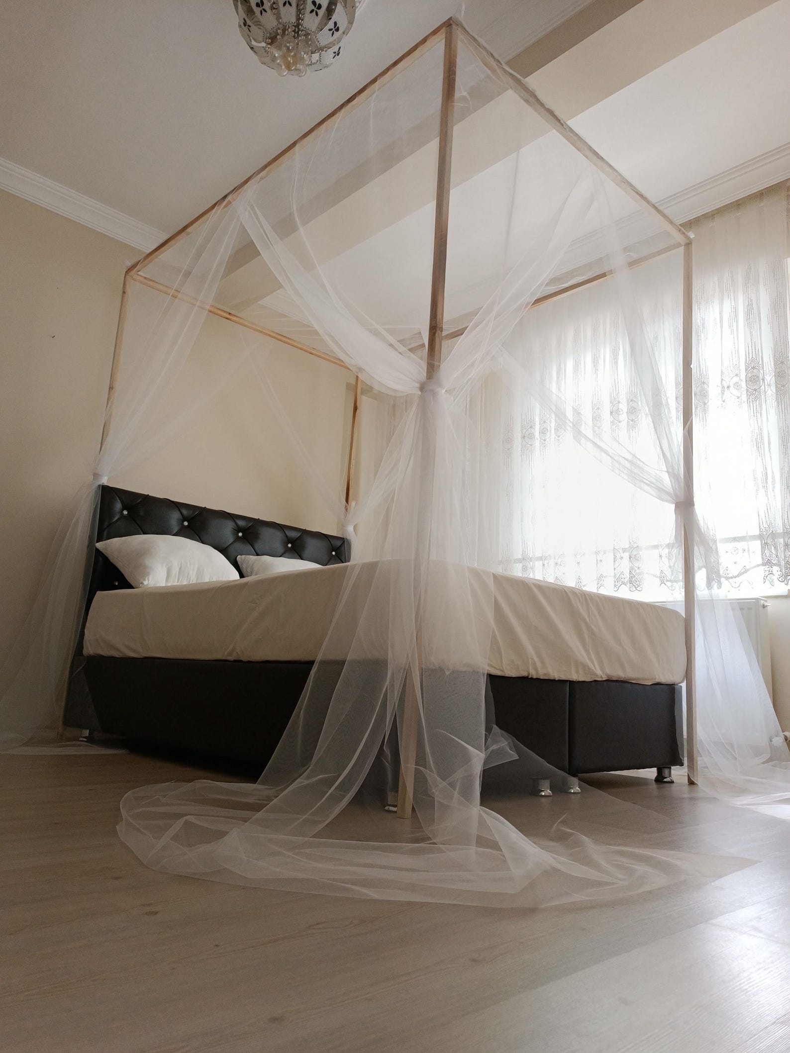 Any Size Bed Net, White Mosquito Net, Bedroom Nets, Mosquito Net Canopy ...