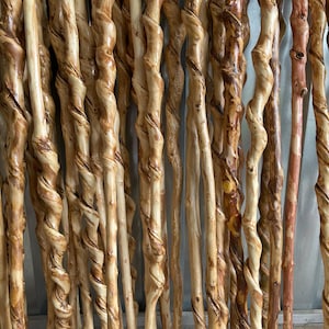 Handmade Vine Curled Walking Sticks (etsy) - Etsy