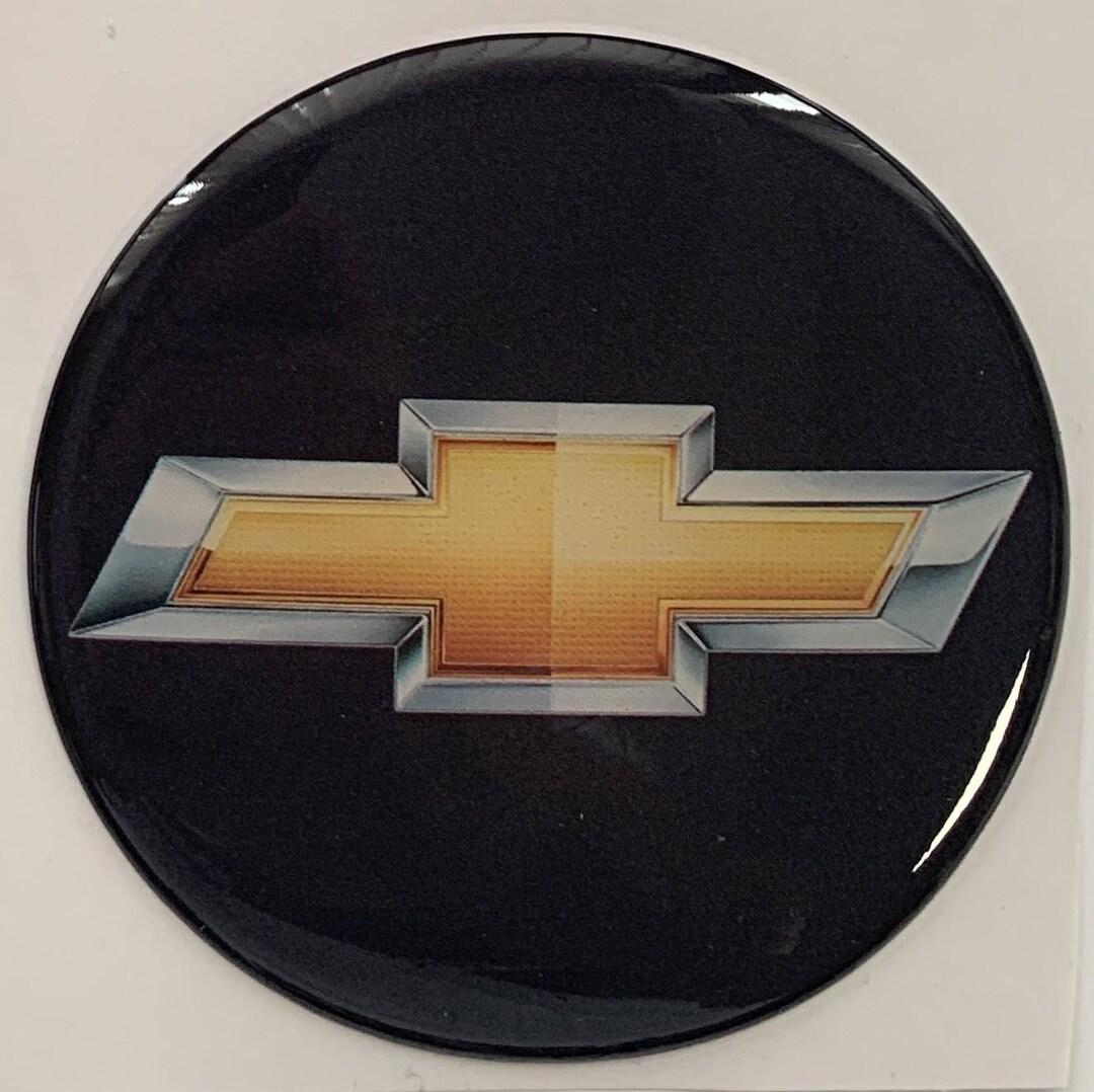 Custom Chevrolet Wheel Center Cap Decal: Gloss Epoxy Resin Emblem - Etsy