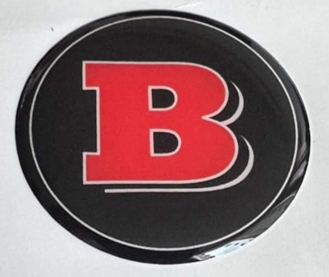 BRABUS Wheel Center Single Cap Decal: 3D Epoxy Resin Sticker - Etsy