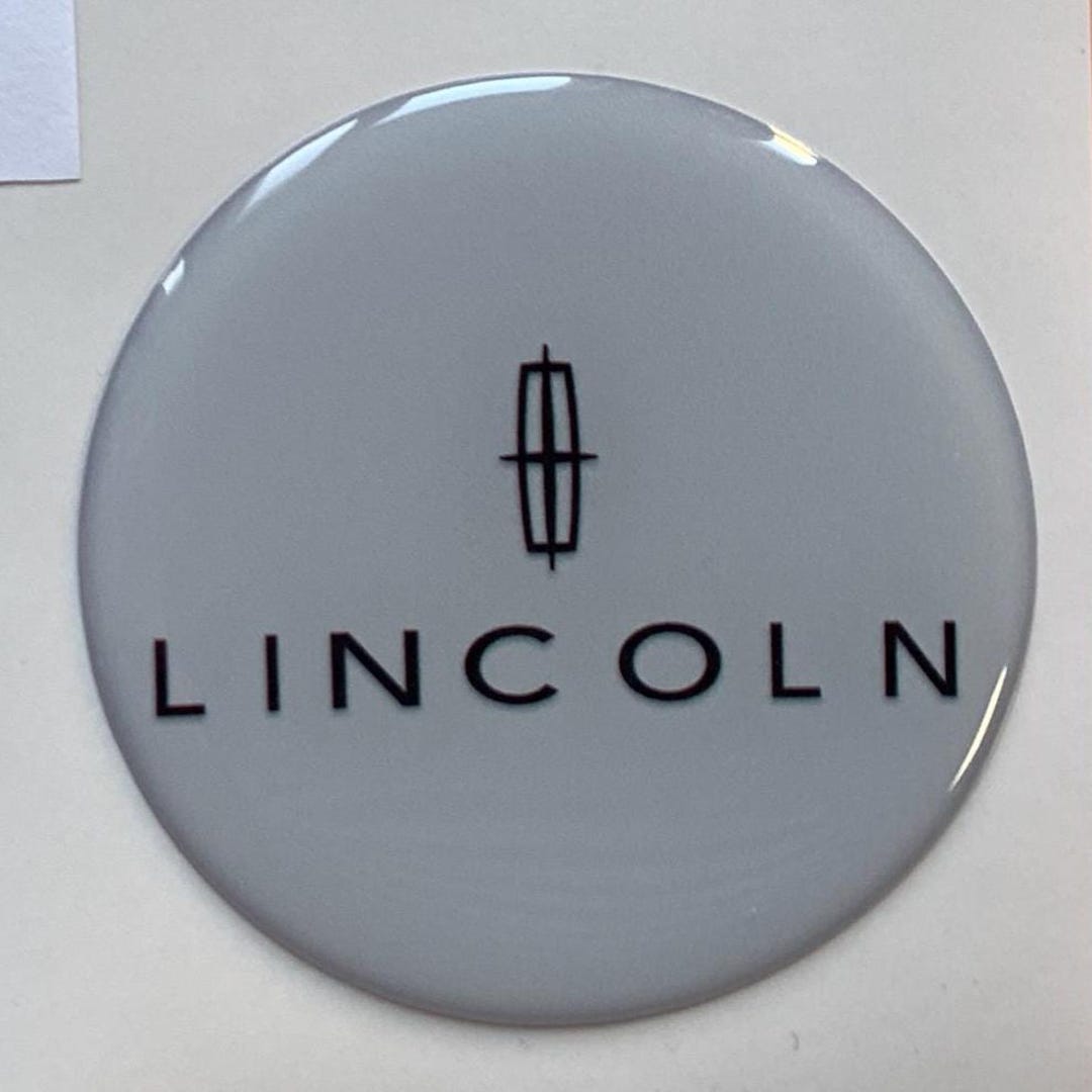 Custom Domed Lincoln Wheel Center Cap Decals: Epoxy Resin Stickers - Etsy