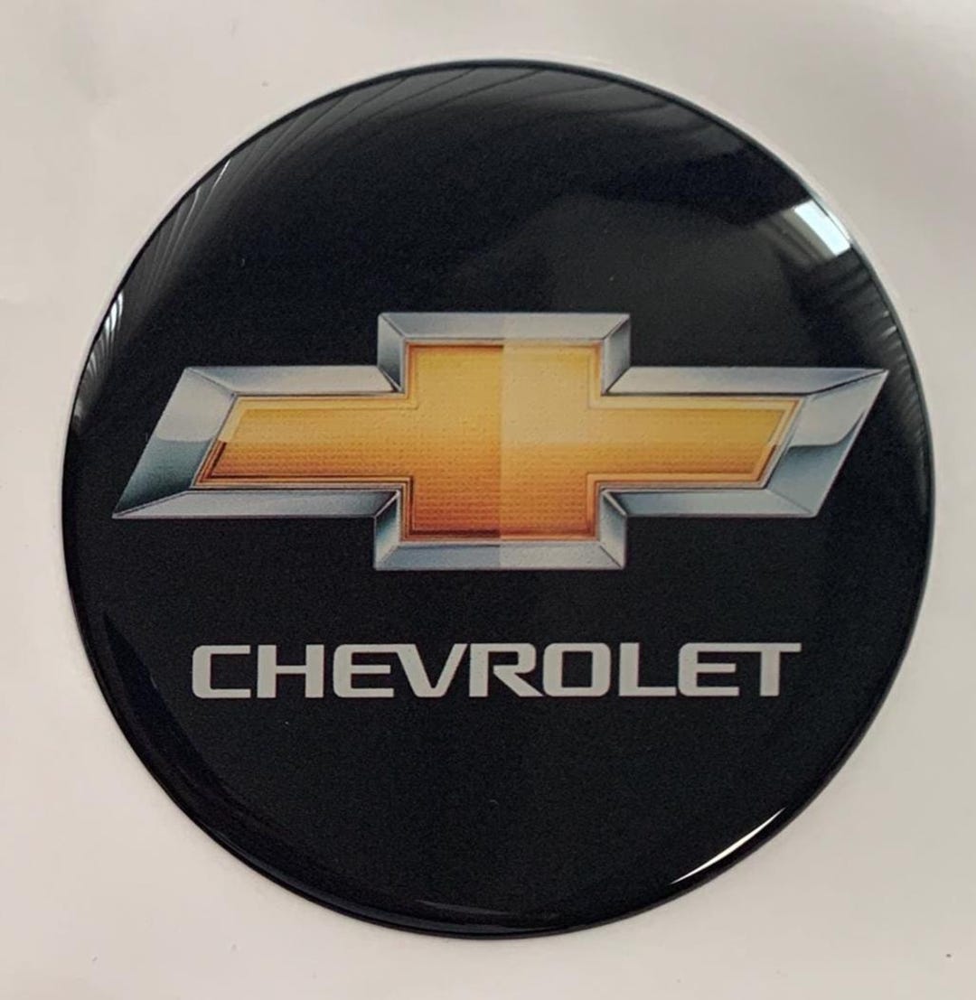 Chevrolet Wheel Center Cap Decals: Domed Epoxy Resin Stickers - Etsy