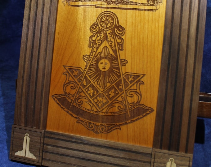 Masonic Past Master Plaque - Custom Wood Engraved - Etsy