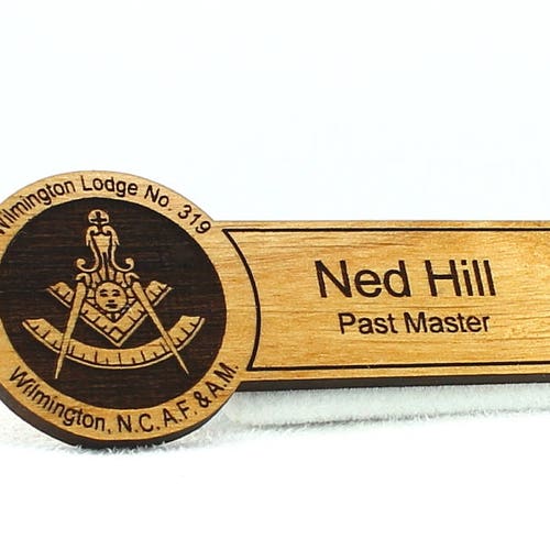 Masonic Past Master Plaque Custom Wood Engraved - Etsy