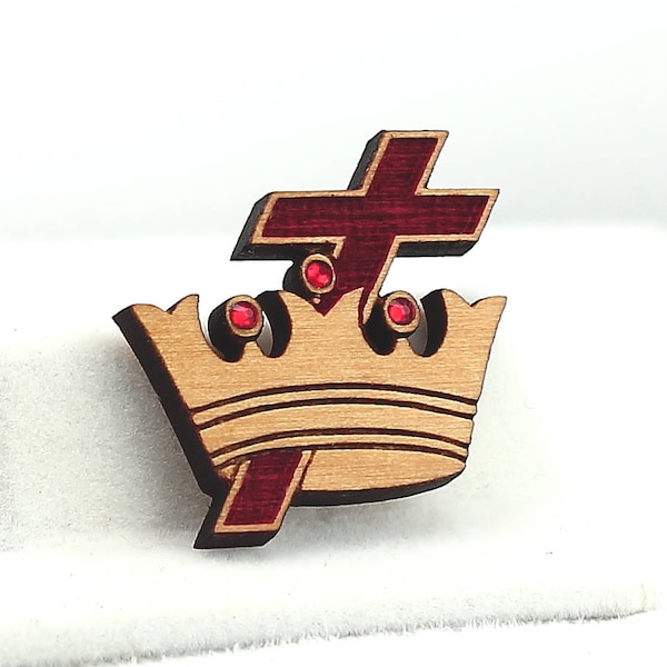 Knights Templar Lapel Pin - Etsy