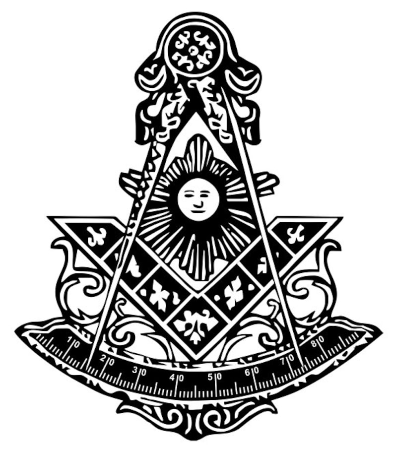 Masonic Past Master Plaque Custom Wood Engraved | Etsy