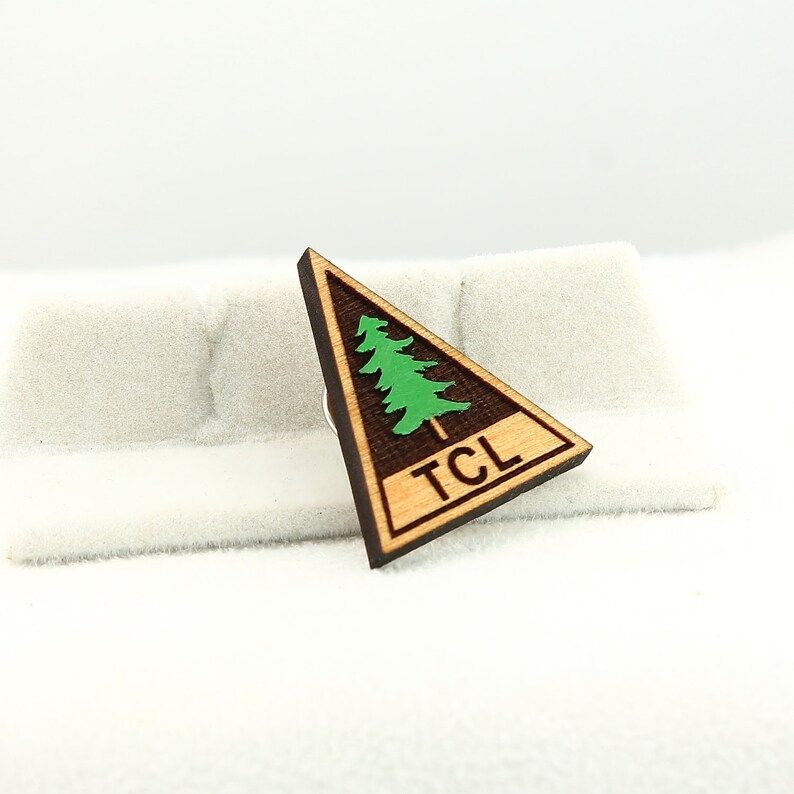 Tall Cedars of Lebanon Pin Engraved Wood - Etsy