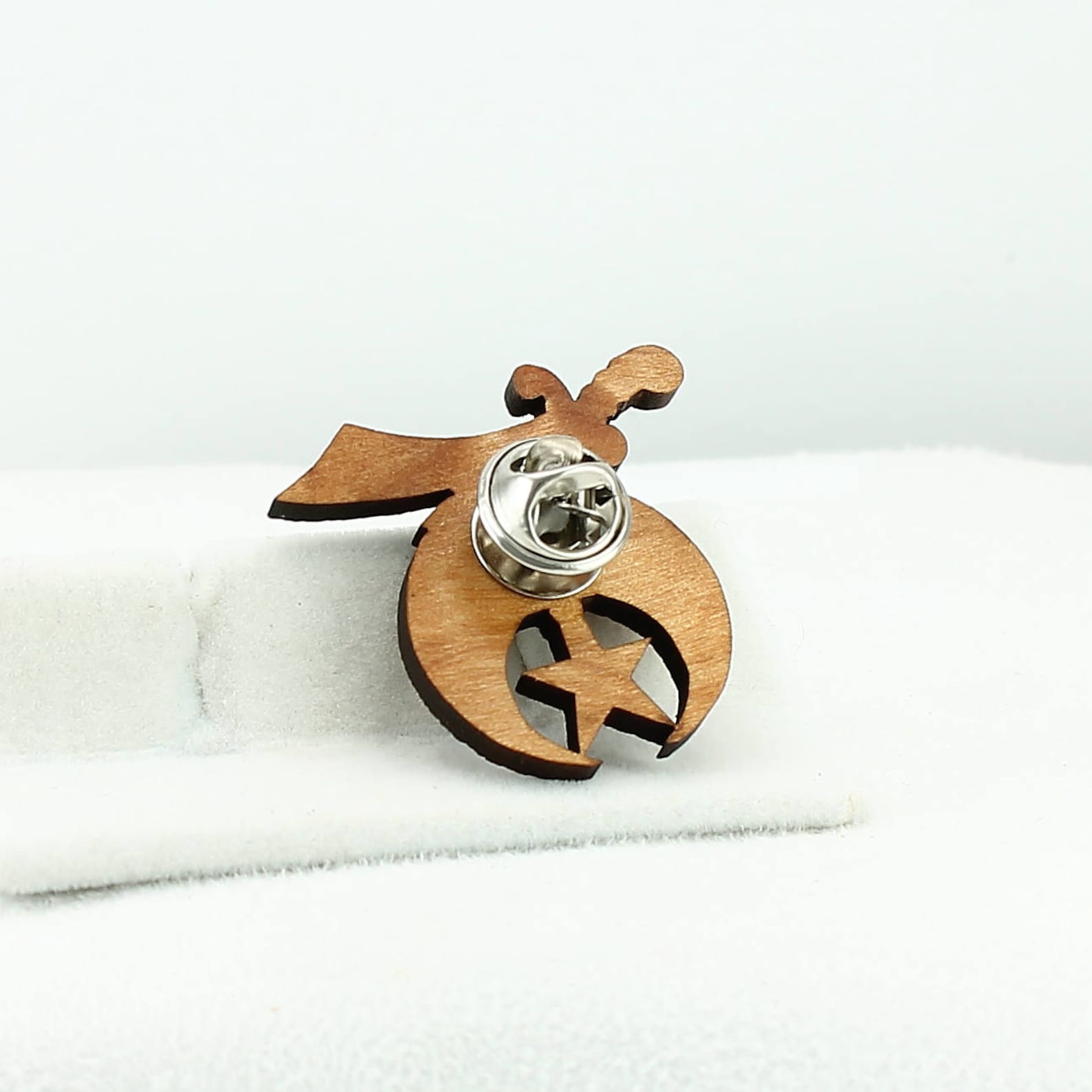 Shriner Wooden Button / Pin - Masonic - Etsy