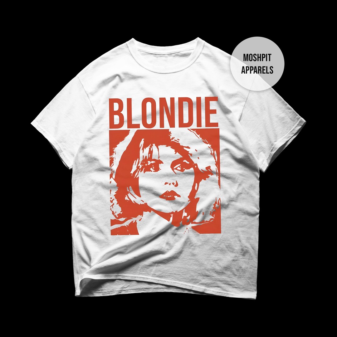 Blondie T-shirt - Rock Music Shirt - Blondie Band Tee - Parallel Lines ...