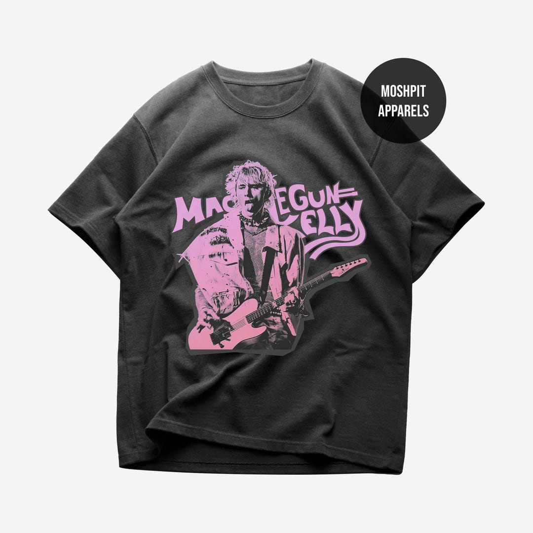 Machine Gun Kelly T-shirt - Rock Music Shirt - MGK Shirt - Tickets to ...