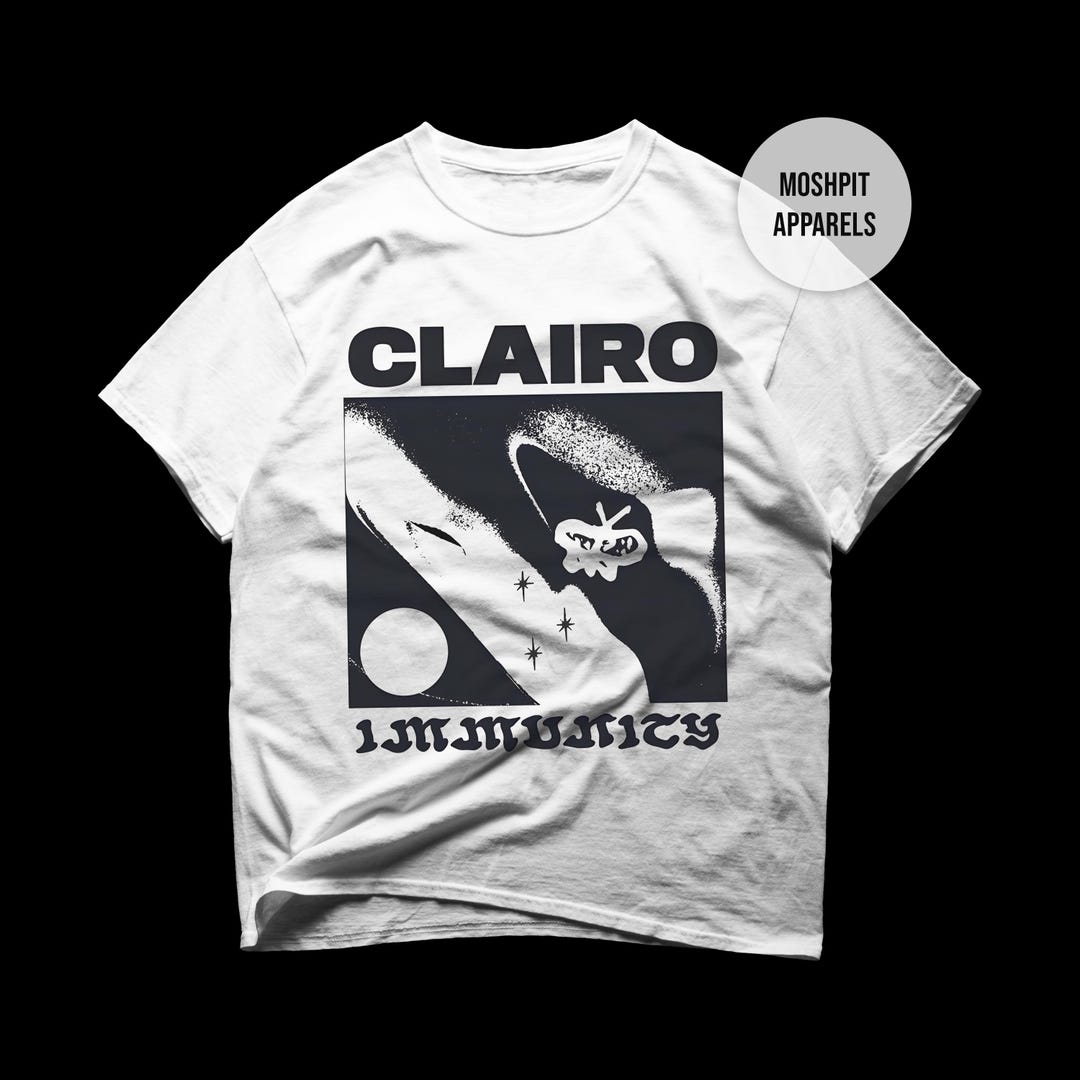 Clairo T-shirt - Pop Music Shirt - Clairo Immunity Album - Charm Album ...