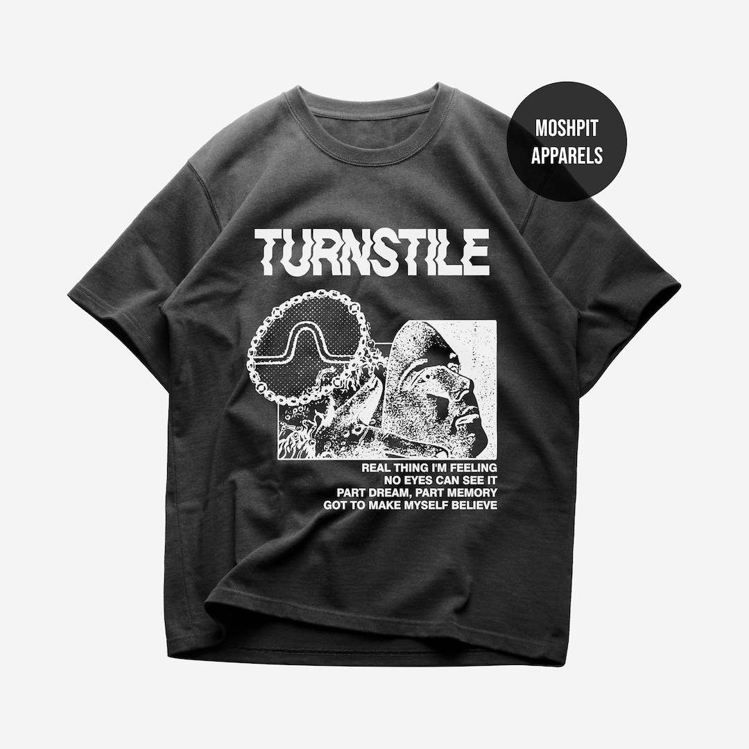 Turnstile T-shirt - Rock Music Shirt - GLOW ON - Time & Space - Nonstop ...
