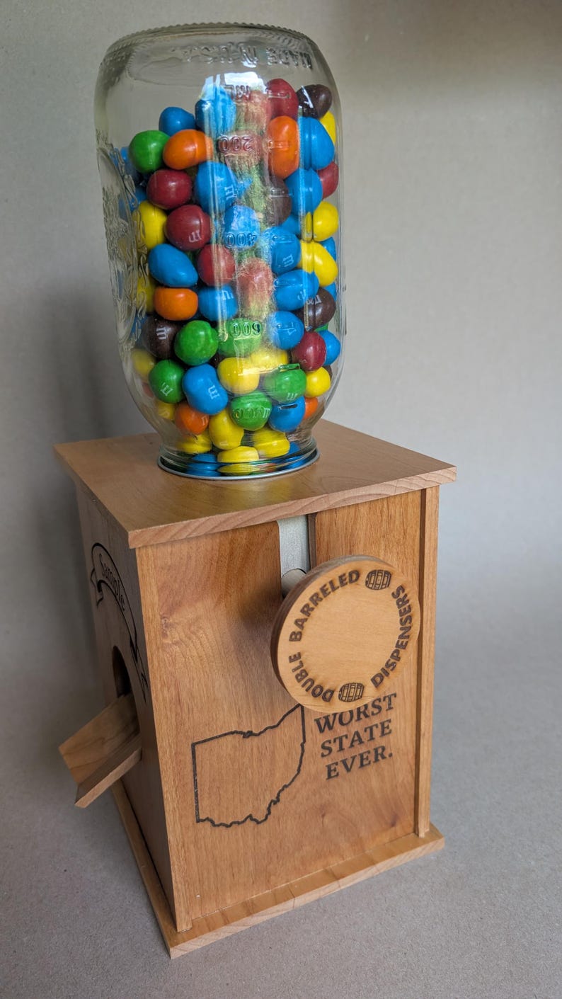 Peanut Dispenser | Snack Dispenser | Personalized Snack Dispenser ...