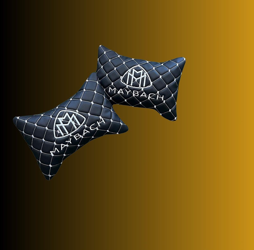 For MAYBACH Car Cushion, MAYBACH Car Accessory, MAYBACH Leather Lumbar ...