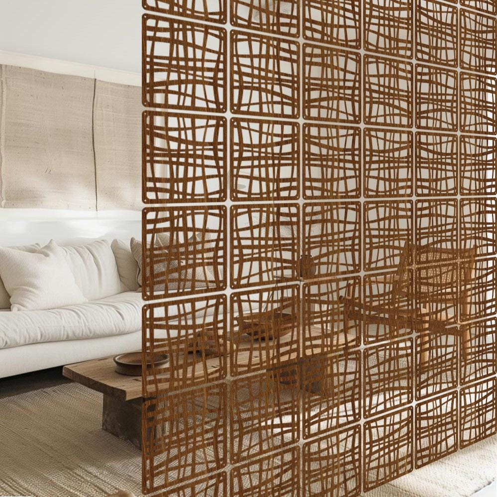Indoor Privacy Walls, Wooden Room Divider, Modular Wall Panels ...