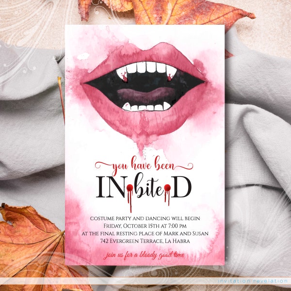 Vampire Party - Etsy