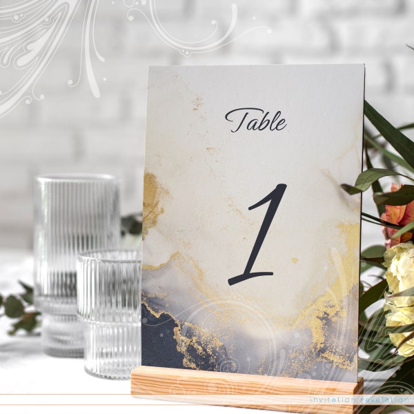 Stone Table Numbers - Etsy