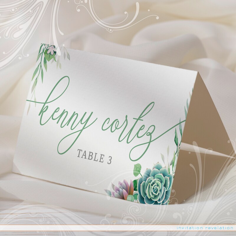 Table Number Tent - Etsy
