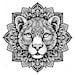 Puma Mandala Printable – Tribal Jungle Wall Art, Boho Animal Design ...