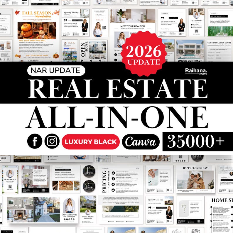 2026 Real Estate All-in-one Bundle for Realtors, Real Estate All-in-one ...