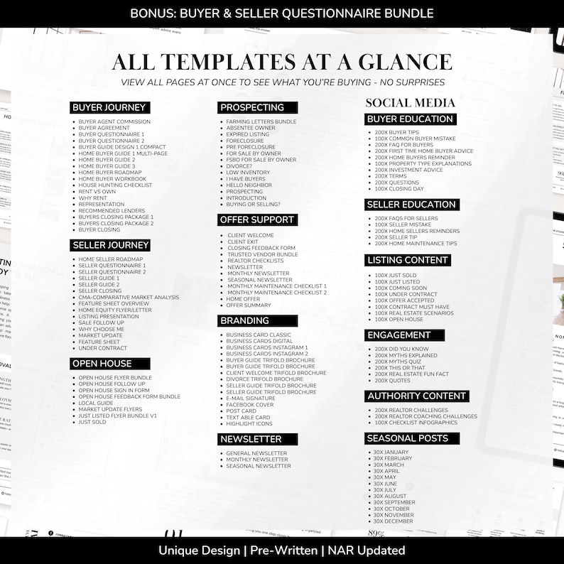 2026 Real Estate All-in-one Bundle for Realtors, Real Estate All-in-one ...