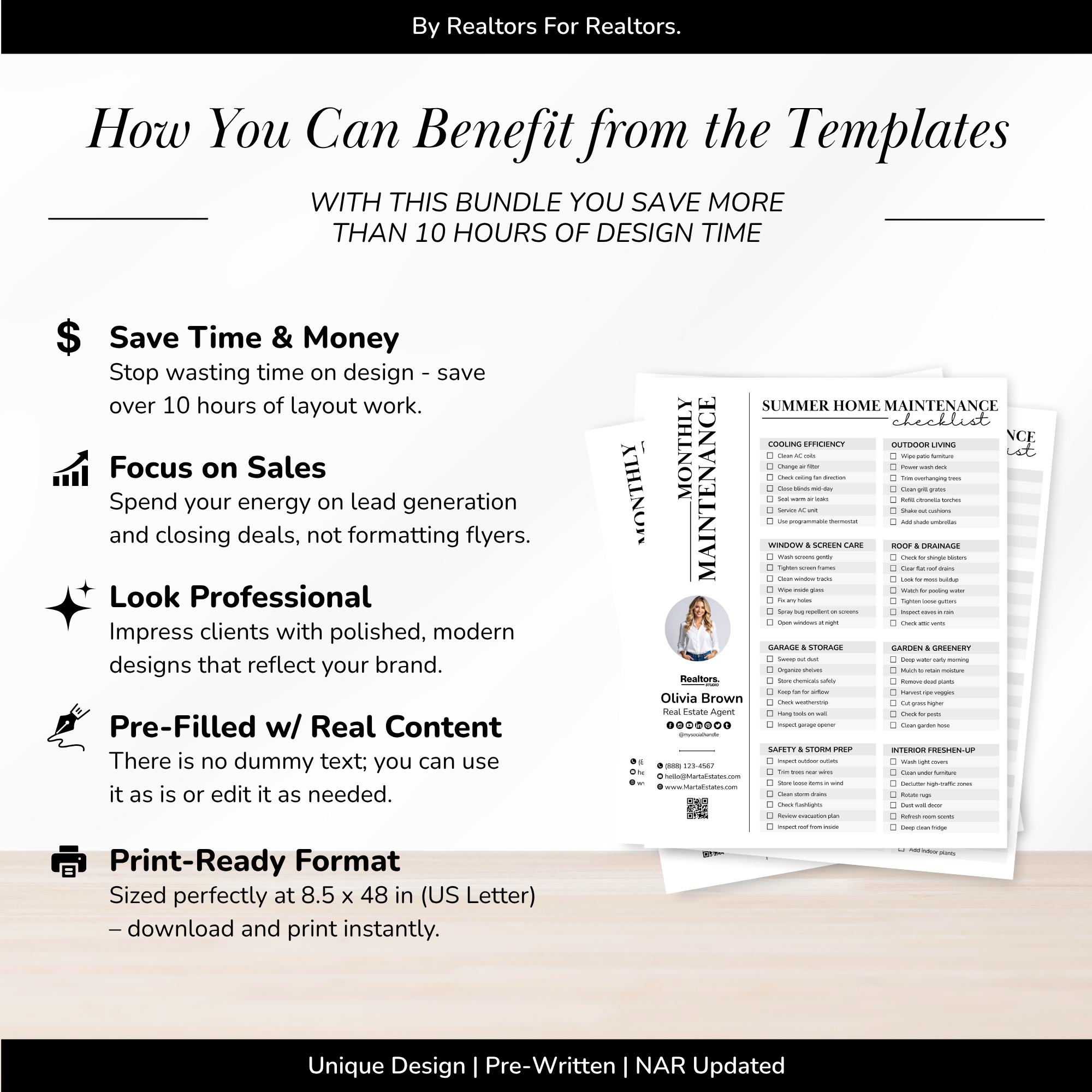 Monthly Maintenance Checklist Canva Templates, Monthly Maintenance ...