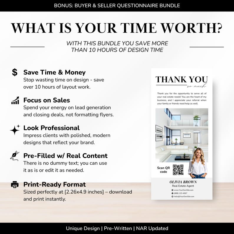 Textable Card Bundle for Realtors, Real Estate Textable Cards Canva ...
