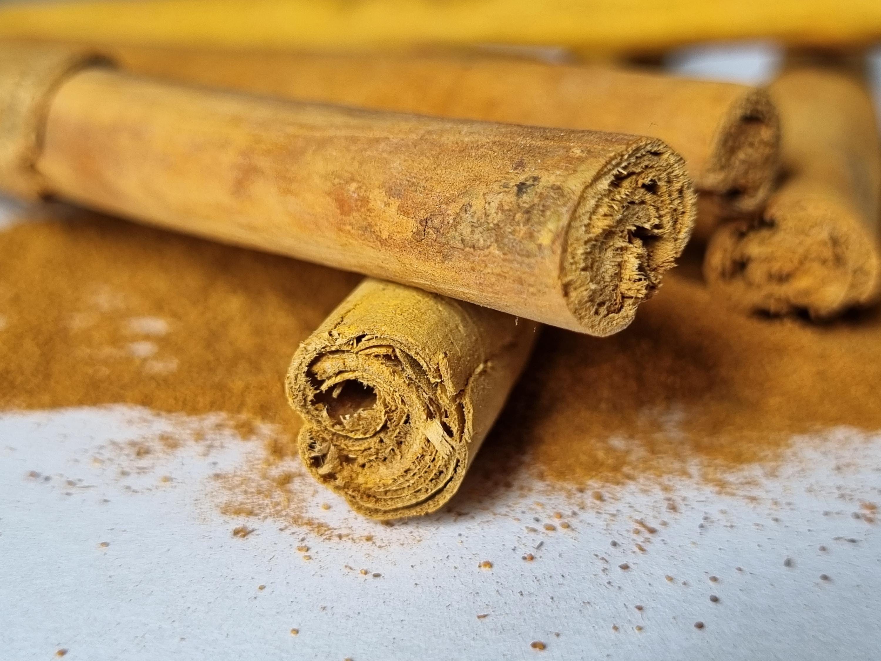 Organic Ceylon Cinnamon Sticks C5 Special Grade, True Cinnamon Not ...
