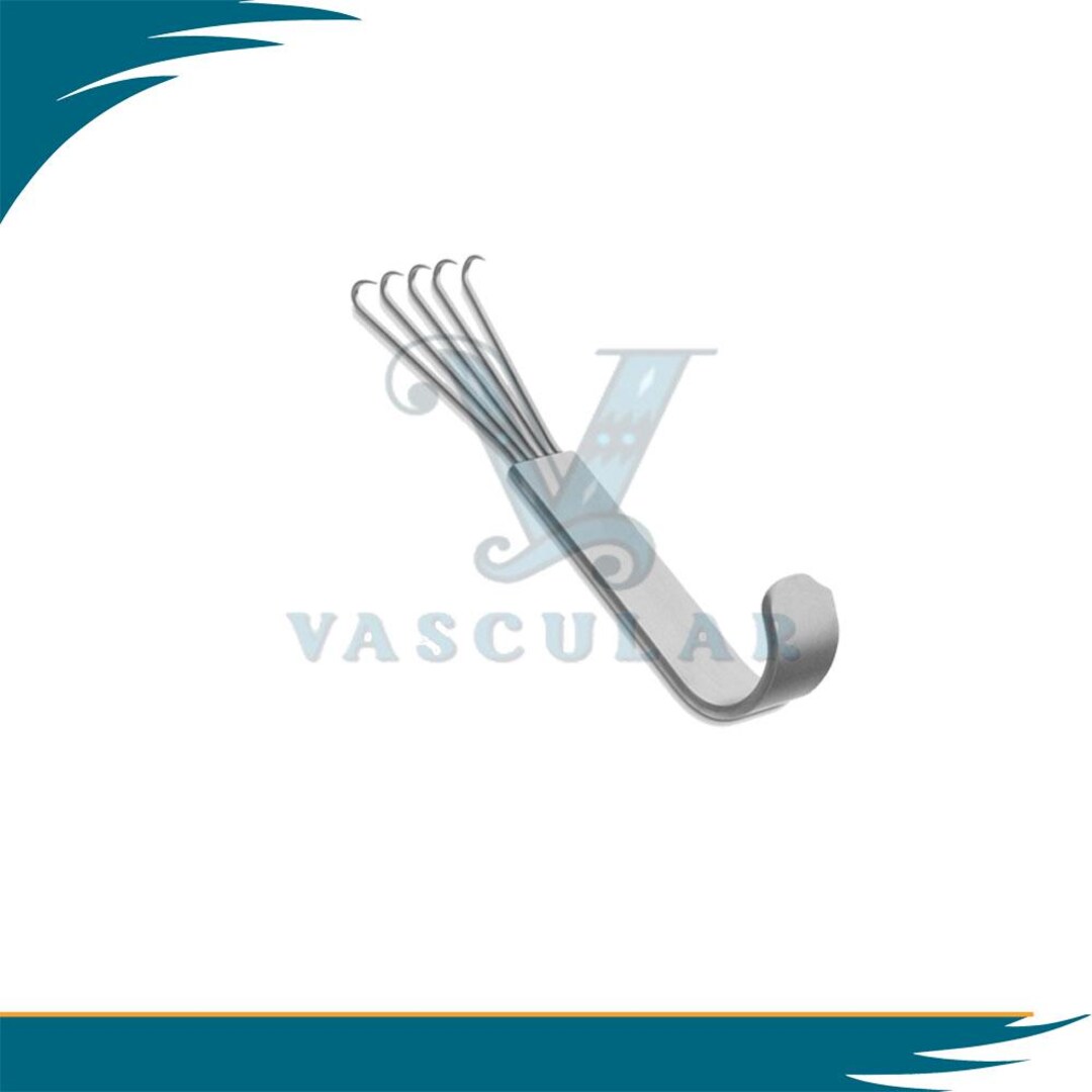 Anderson Bear Claw Retractor 12cm - 5 Sharp Prongs | Stainless Steel ...