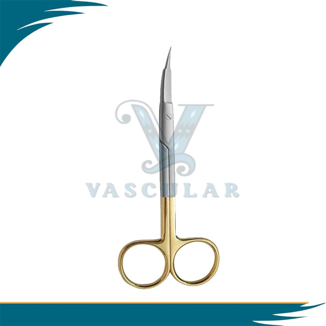 Goldman Fox Surgical Scissors – Stainless Steel, Sharp Tips for Fine ...