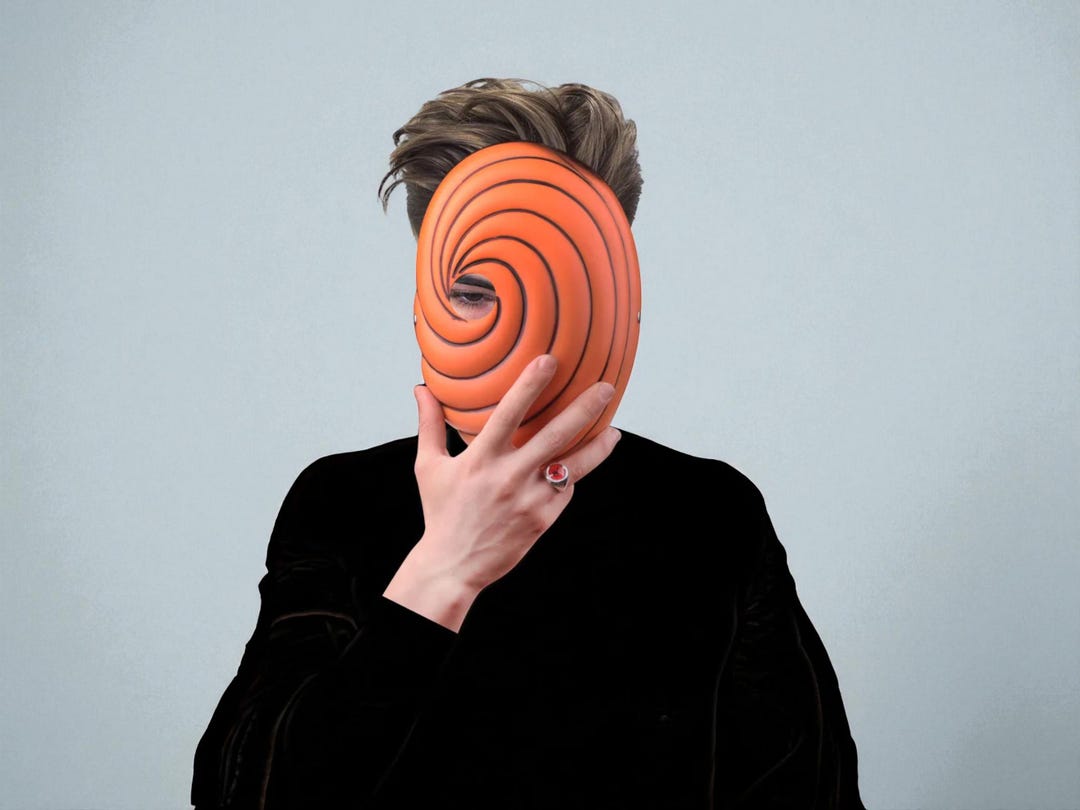 Anime Obito Mask – Akatsuki Ninja Cosplay, Halloween Costume - Etsy
