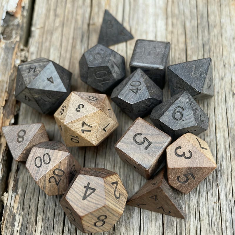 Metal Dnd Dice Forest - Etsy