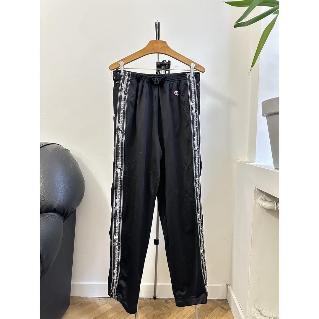 Champion Vintage Track Button Pants XL - Etsy