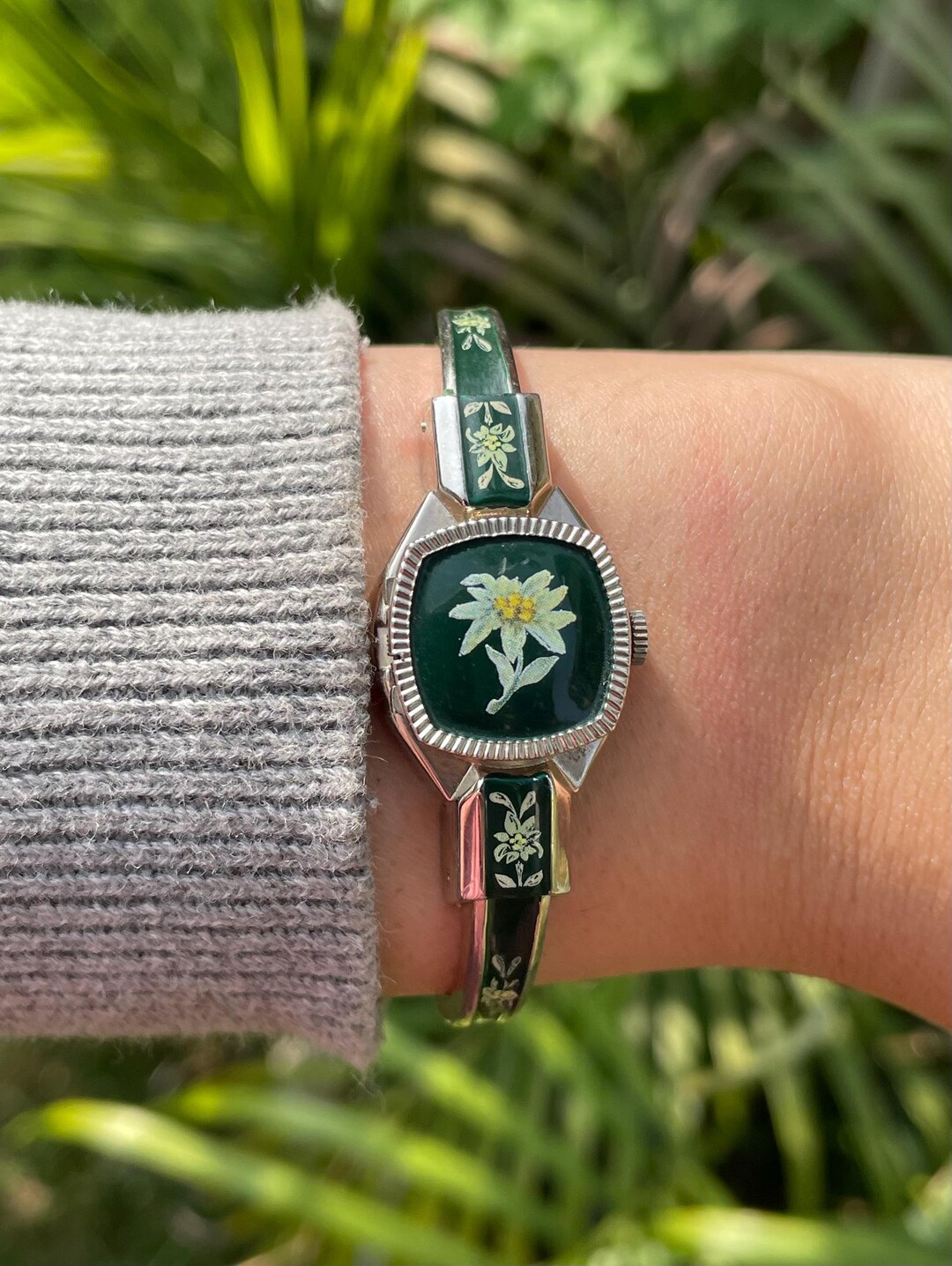 Vintage André Mouche Edelweiss Watch - Etsy