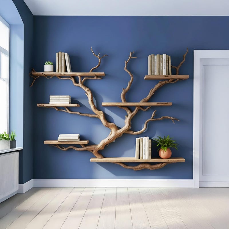 Tree Branch Bookshelf - Etsy