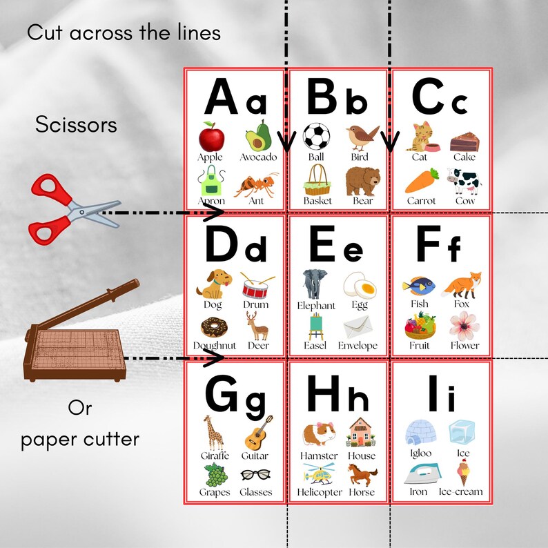Alphabet Flash Cards | Learning the Alphabet | Classroom Learning ...