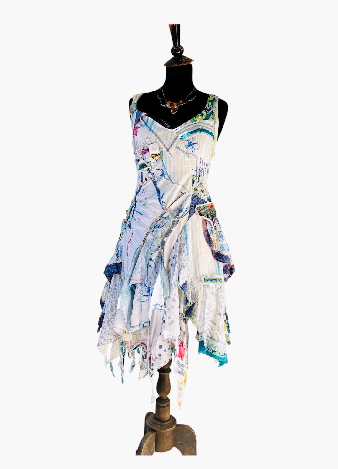 Vintage Juju Christine Patchwork Hippie Flower Shabby Chic Cotton ...