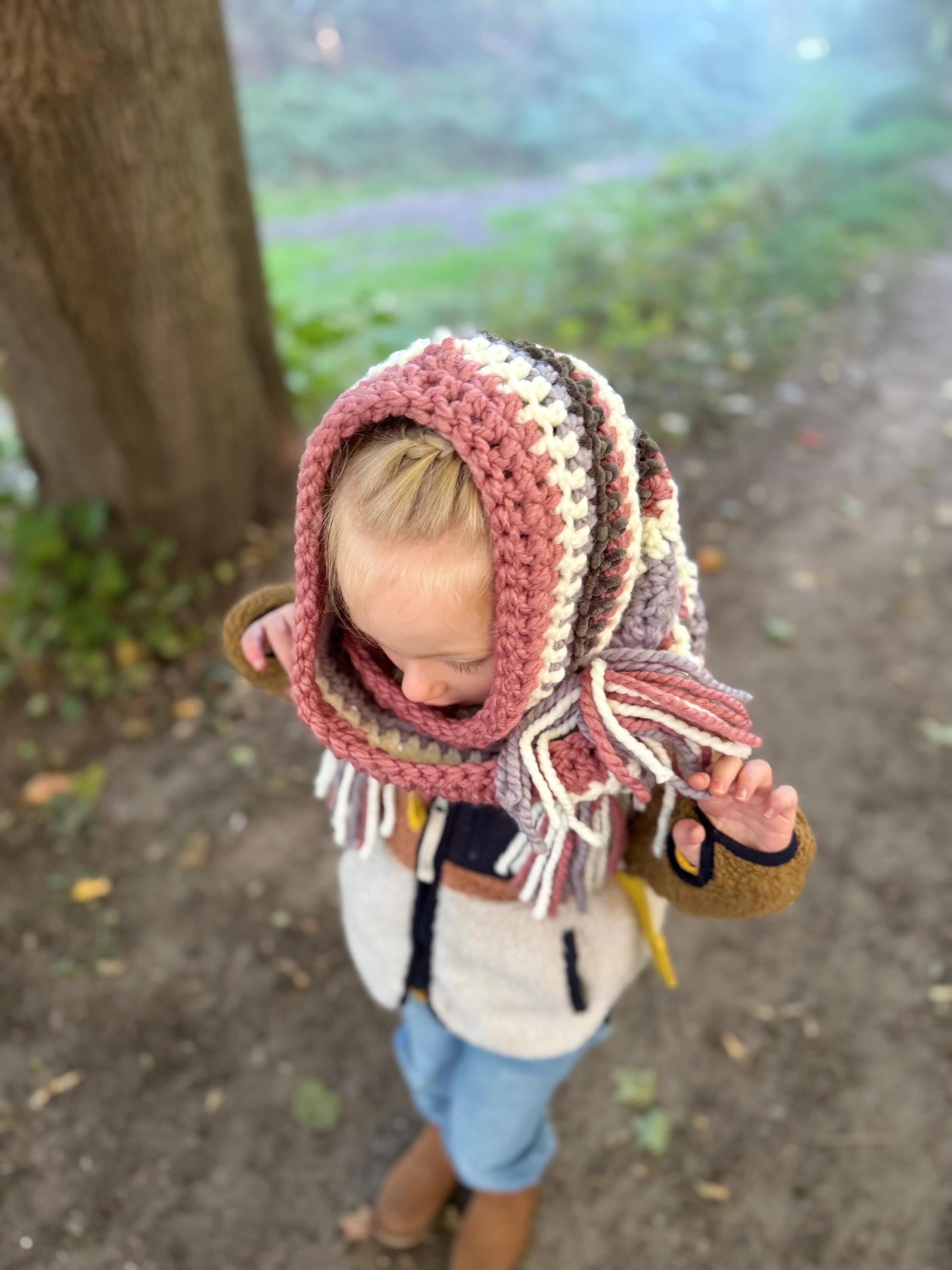 Wednesday-inspired Hooded Cowl Crochet Pattern | Beginner-friendly ...