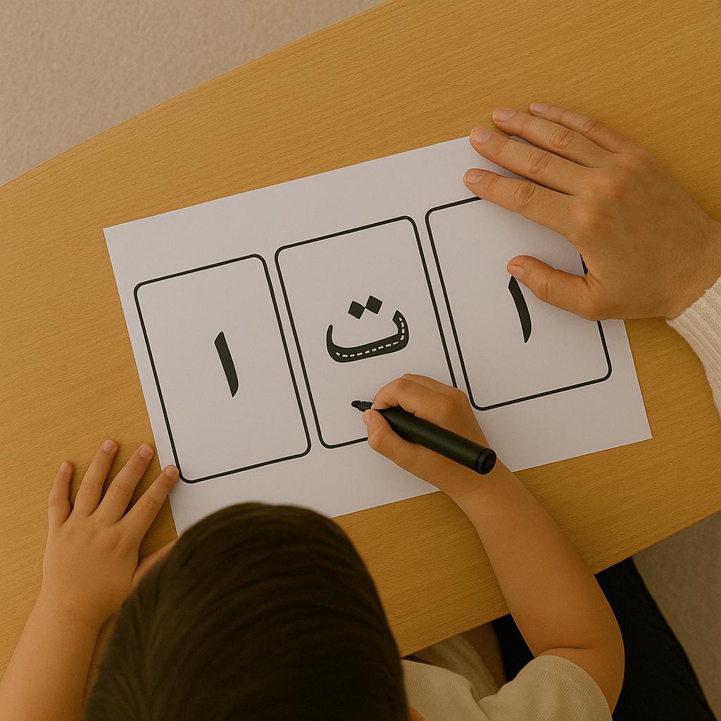 Arabic Alphabet Tracing Worksheets for Muslim Kids | Hijaiyah Printable ...
