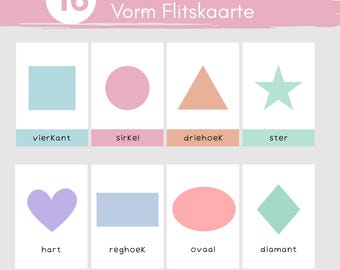 Afrikaans Weather Flashcards: Printable Learning Cards for Toddlers ...