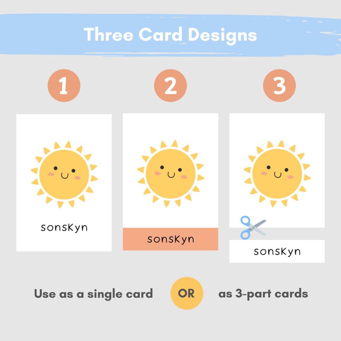 Afrikaans Weather Flashcards: Printable Learning Cards for Toddlers ...