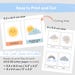 Afrikaans Weather Flashcards: Printable Learning Cards for Toddlers ...