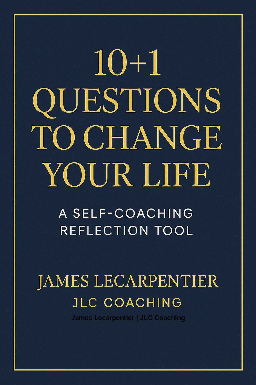10+1 Self-coaching Questions PDF | Life Coaching Tool | Mindset Reset ...