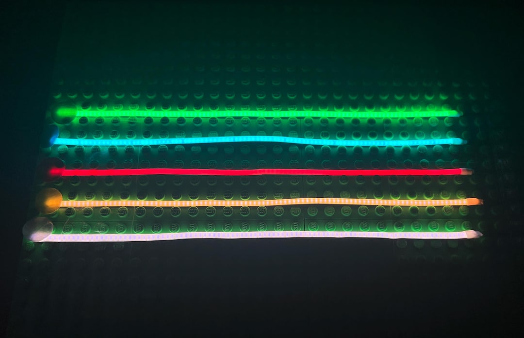 MOC LED Lightup Strip for LEGO Creation. 20cm Length - Etsy