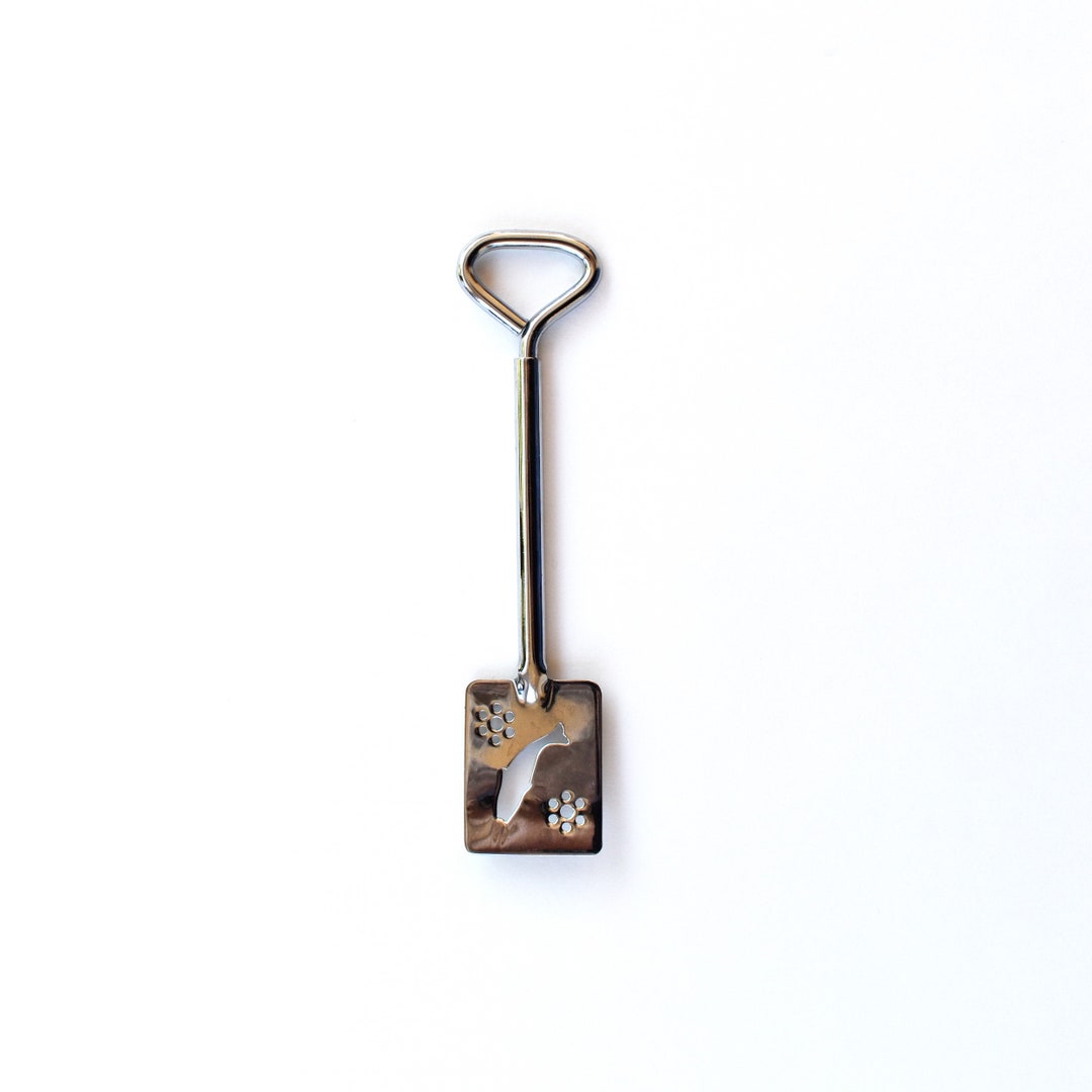 Vintage Stainless Steel Chrome Fish Slice Lifter Server England Elegant ...