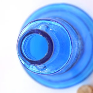 Liberty Bell Blue Bottle Wheaton NJ USA Vintage Bottle Collectible Blue ...