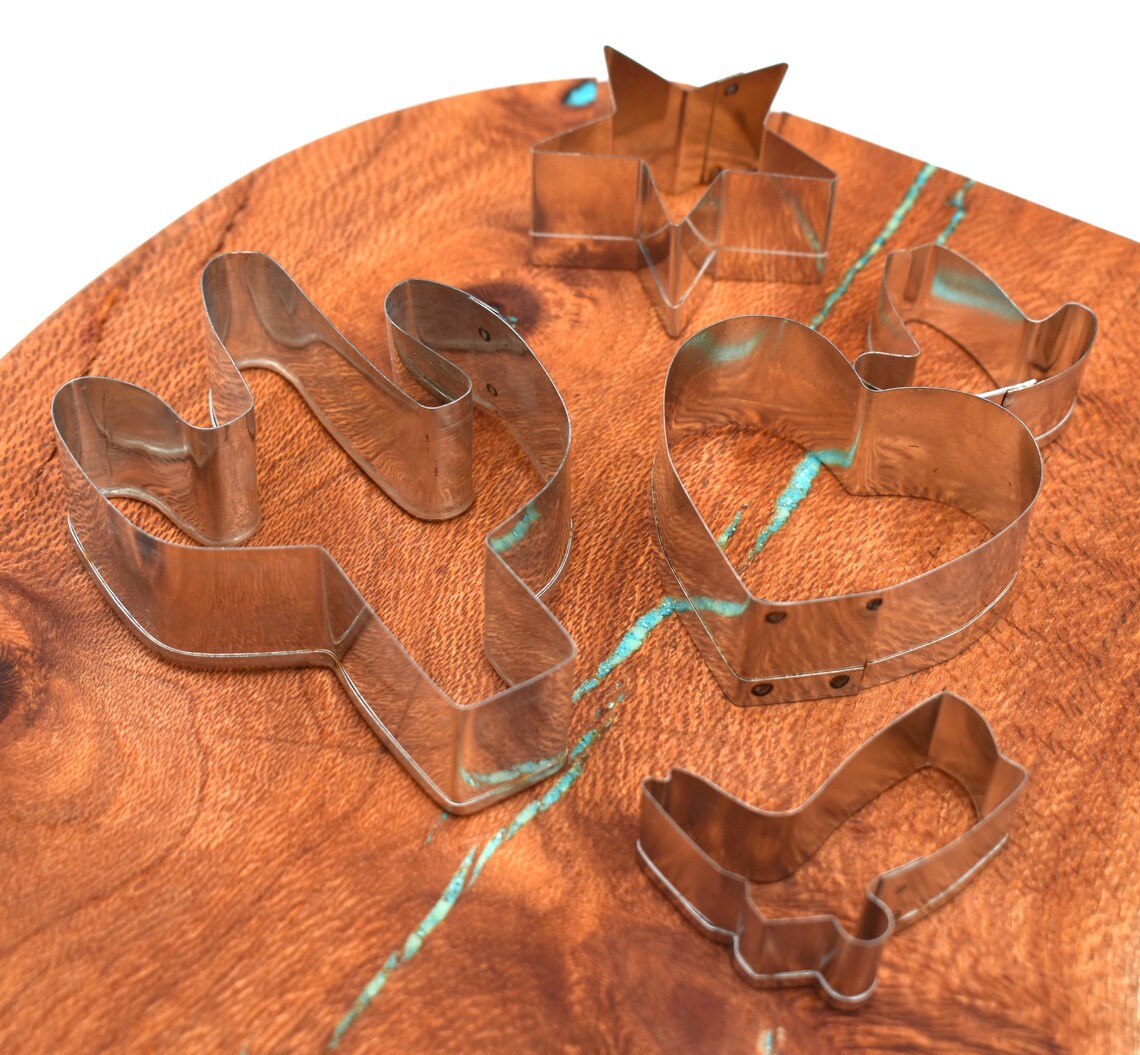 Cookie Cutters Western Theme Set of 5 Saquaro Cactus Cowboy Hat Cowboy ...