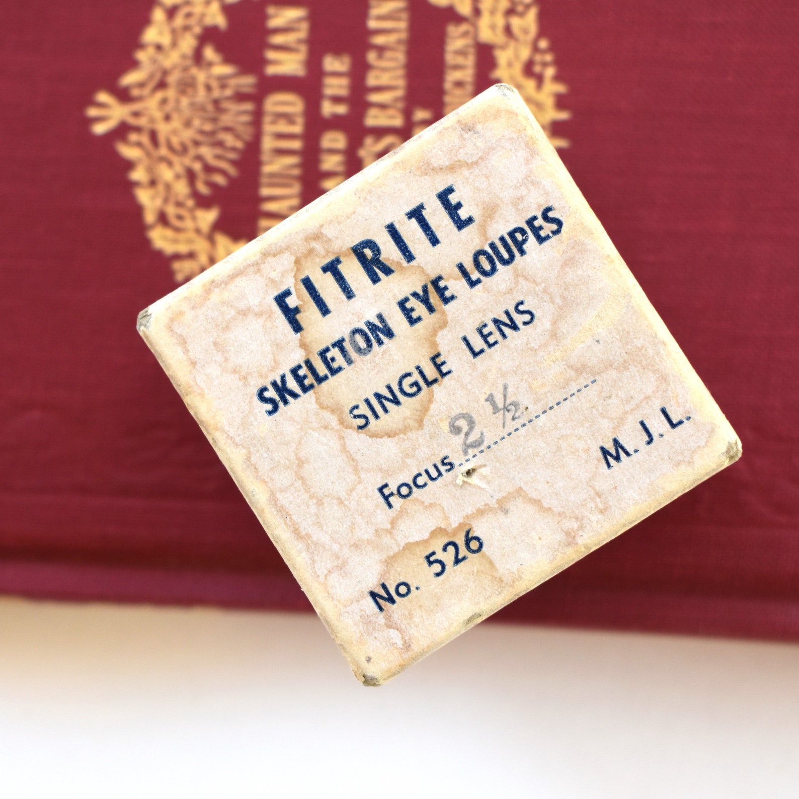 Vintage Magnifier Loupe With a Stand Compact Fitrite Skeleton - Etsy