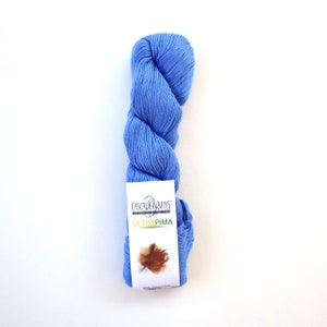 Cascade Yarns Ultra Pima Cotton 1 Hank DK Weight Yarn Made in Peru ...