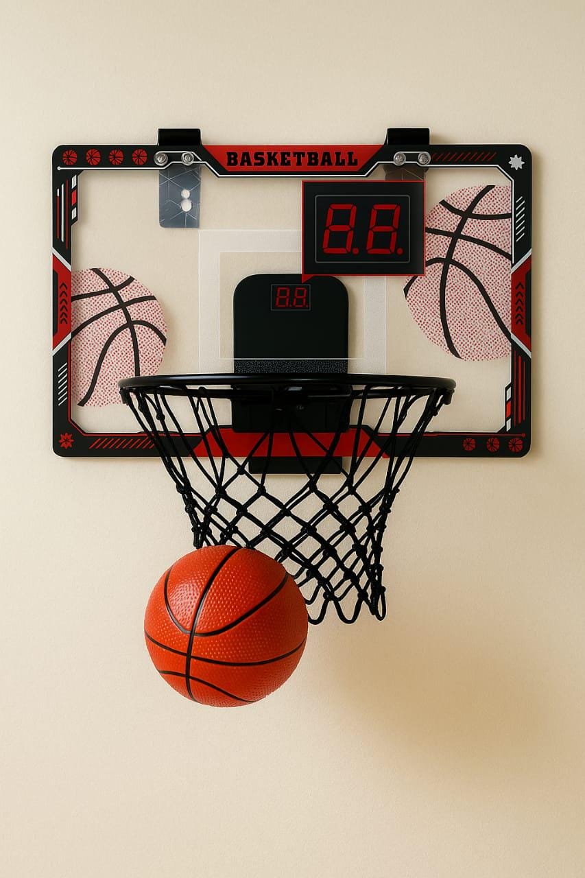 Lighted Kids Basketball Hoop: Indoor/outdoor Sports Toy, Wall Mount - Etsy